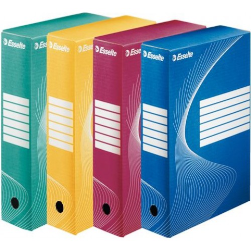 BOXI COLOR SCATOLE ARCHIVIO IN CARTONE CONF.4 PZ