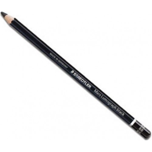 STAEDTLER MATITA CARBONCINO 8B MARS LUMOGRAPH BLACK